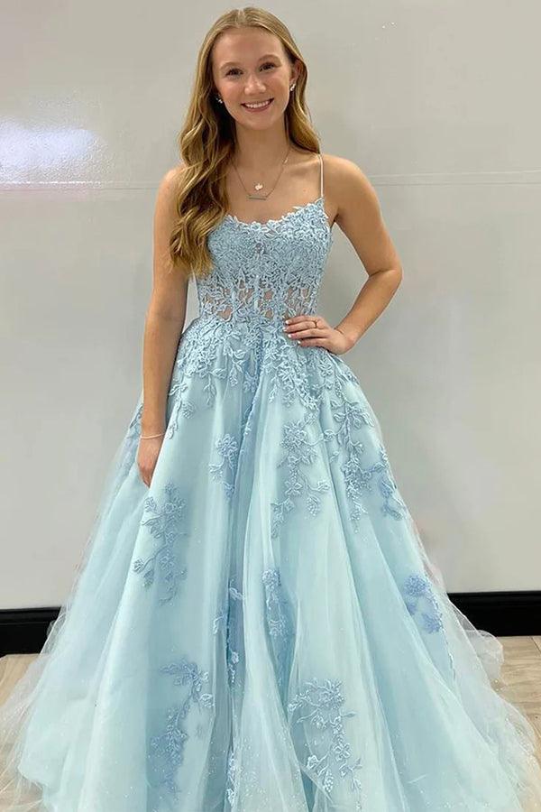 Corset Back Prom Dresses
